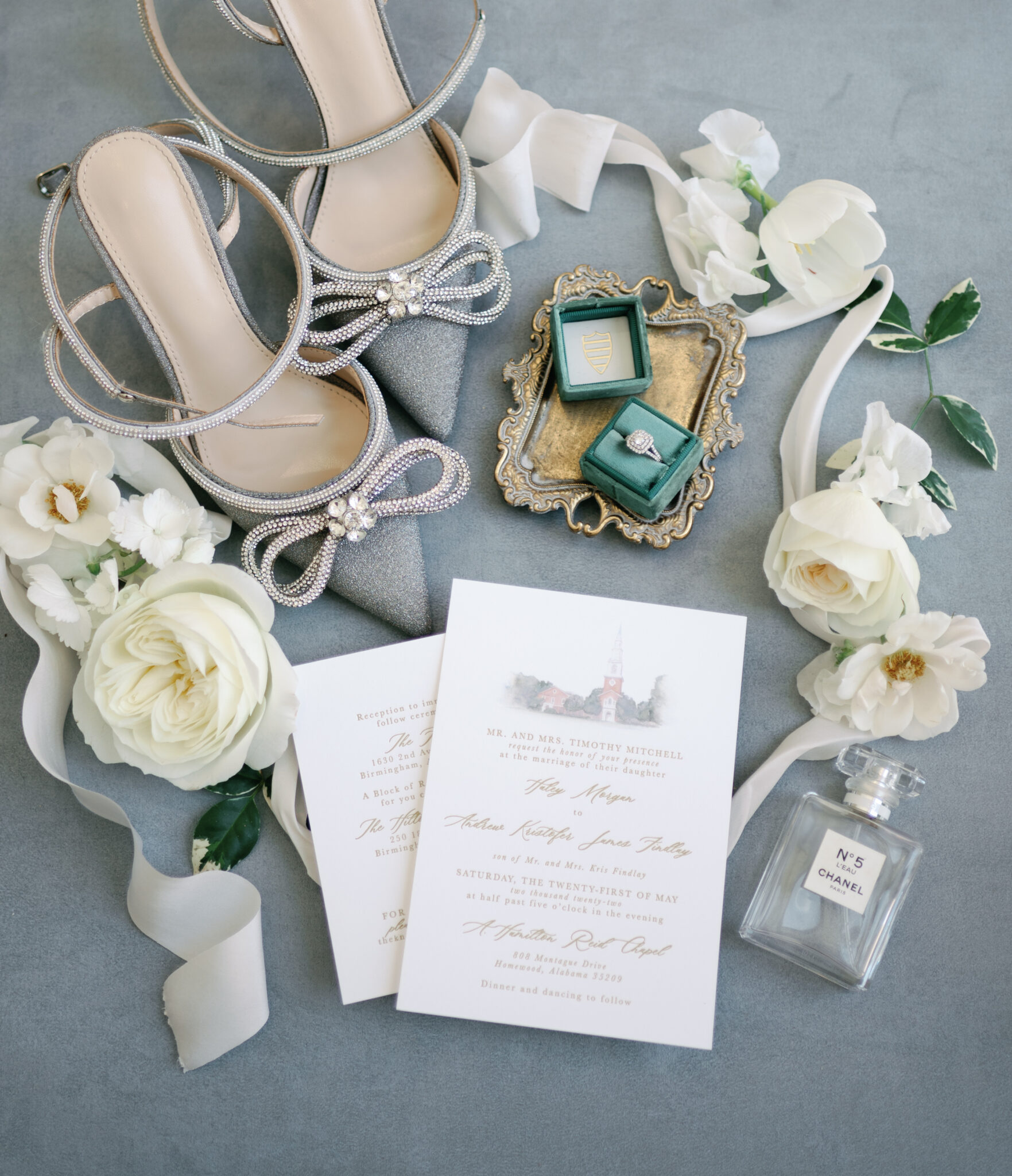 Haley Morgan Mitchell & Andrew Kristofer James Findlay - Alabama Weddings