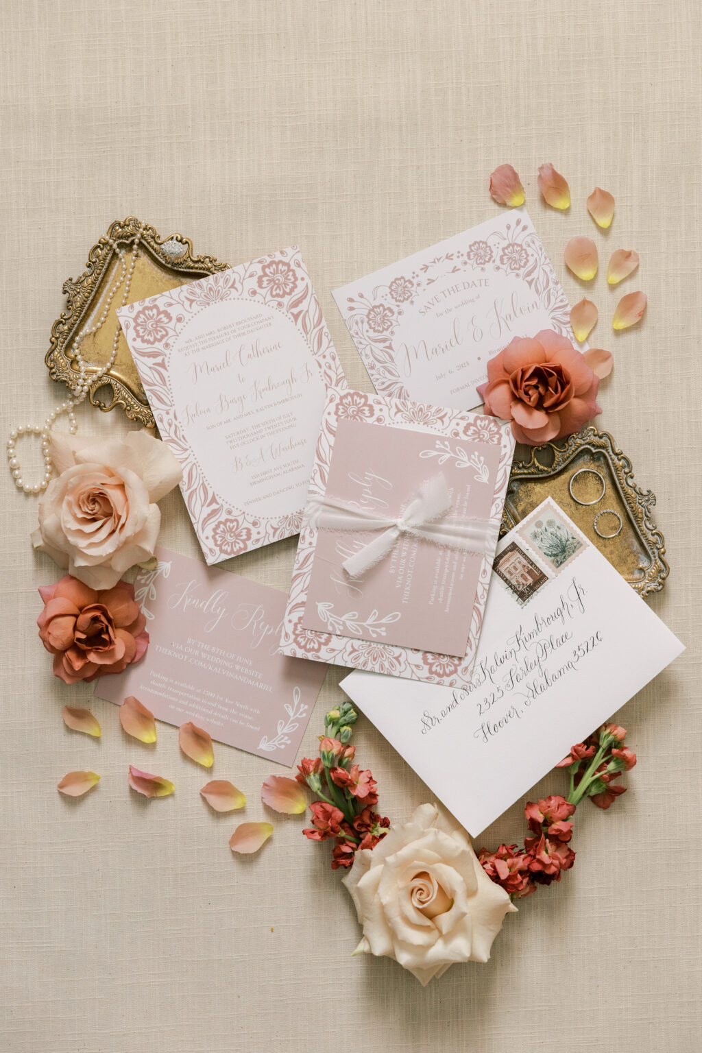 Mariel Broussard & Kalvin Kimbrough - Alabama Weddings